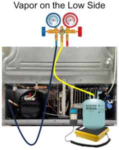 Charging R134 Procedure – LG No Cool Troubleshooting