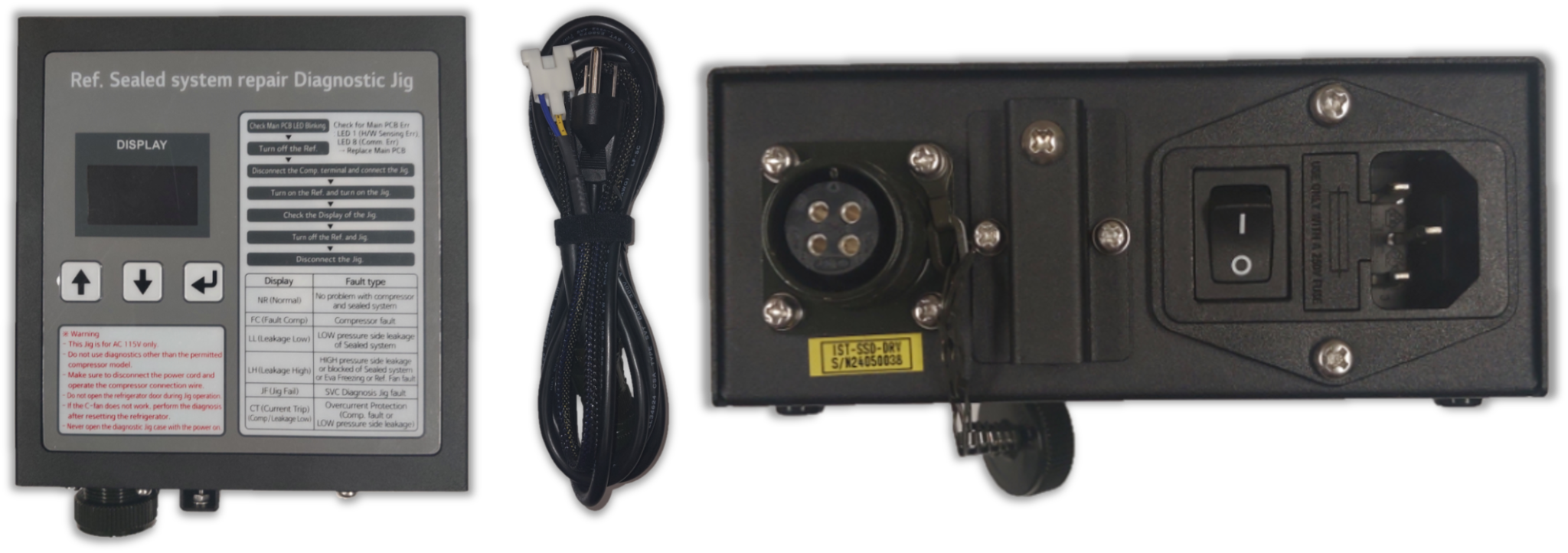 Sealed System Repair Diagnostic Jig – LG No Cool Troubleshooting