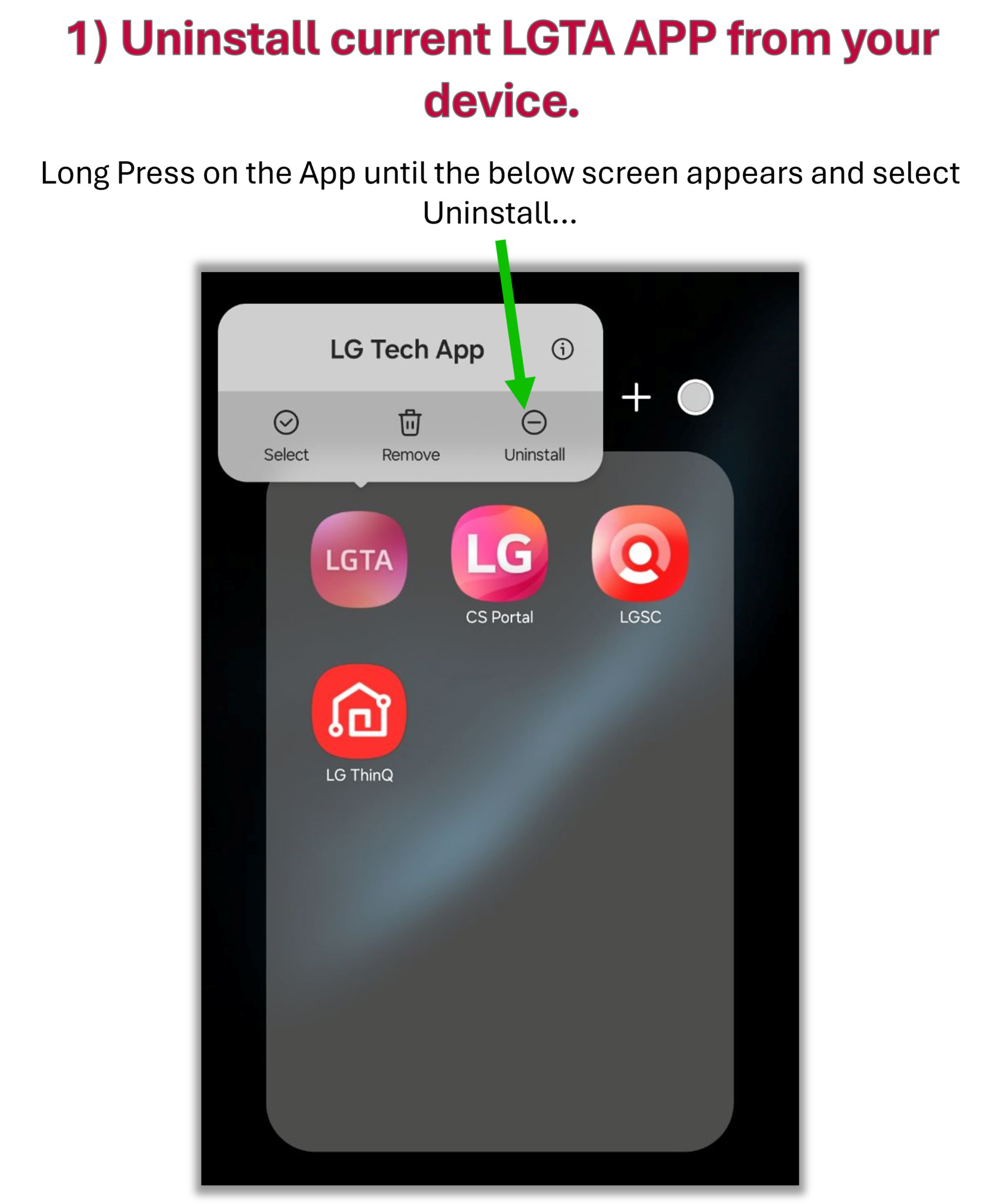 How to Install LGTA from CS Portal – LG No Cool Troubleshooting
