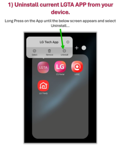 How to Install LGTA from CS Portal – LG No Cool Troubleshooting